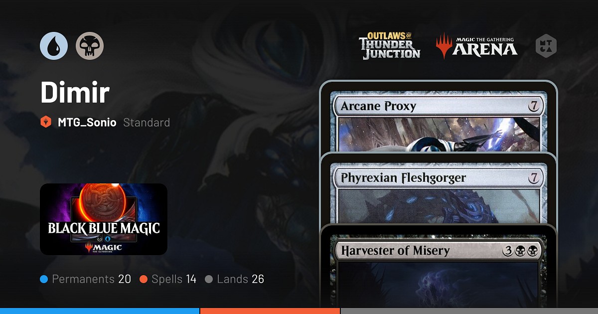 Standard Dimir Deck by MTG_Sonio • MTG Arena Decks