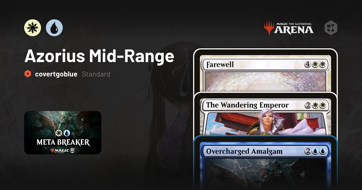 Standard Azorius Mid-Range Deck by covertgoblue • MTG Arena Decks