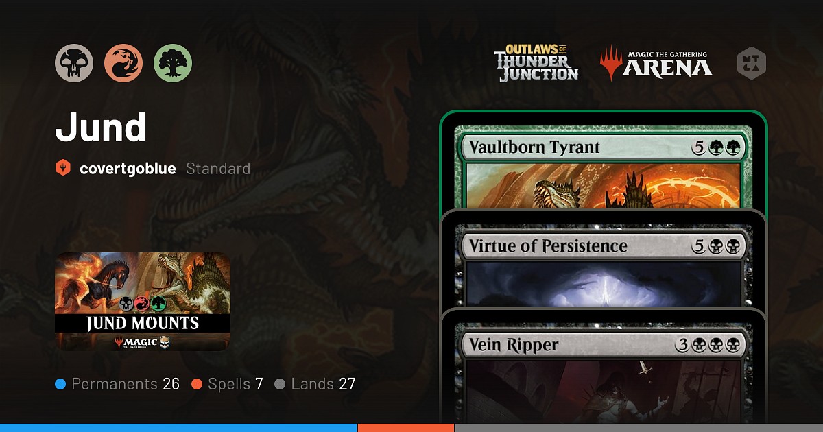 Standard Jund Deck by covertgoblue • MTG Arena Decks