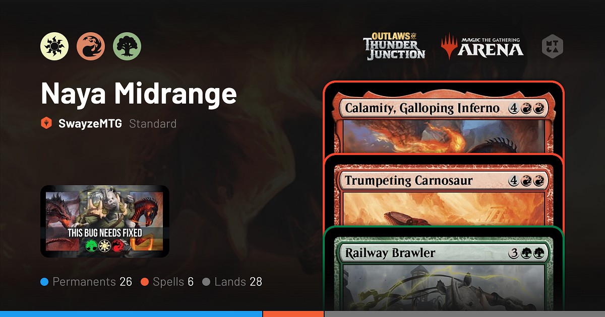 Standard Naya Midrange Deck by SwayzeMTG • MTG Arena Decks