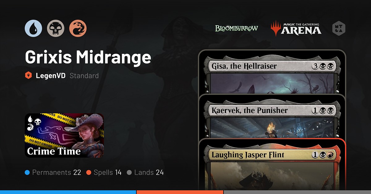 Standard Grixis Midrange Deck by LegenVD • MTG Arena Decks