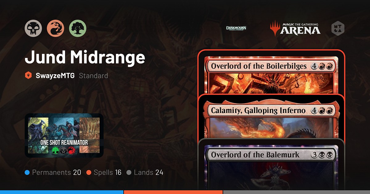 Standard Jund Midrange Deck by SwayzeMTG • MTG Arena Decks