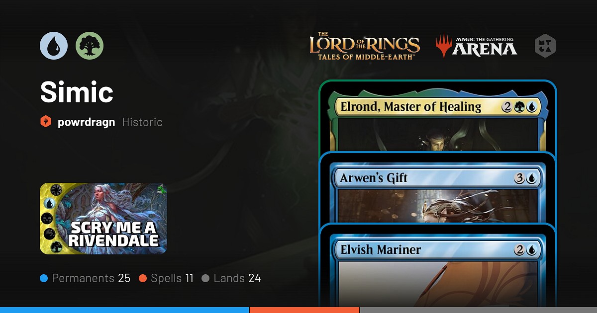 Historic Simic Deck by powrdragn • MTG Arena Decks