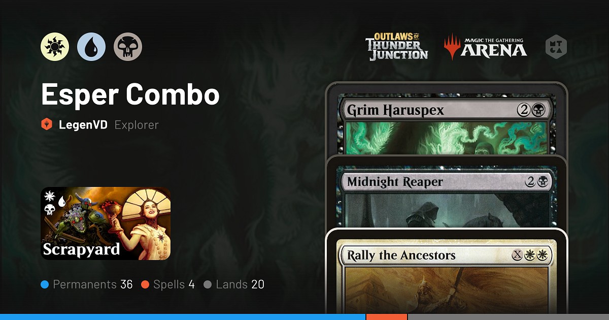 Explorer Esper Combo Deck by LegenVD • MTG Arena Decks