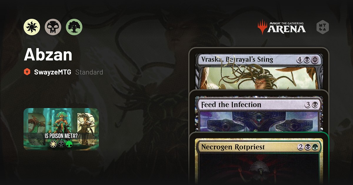 Standard Abzan Deck by SwayzeMTG • MTG Arena Decks