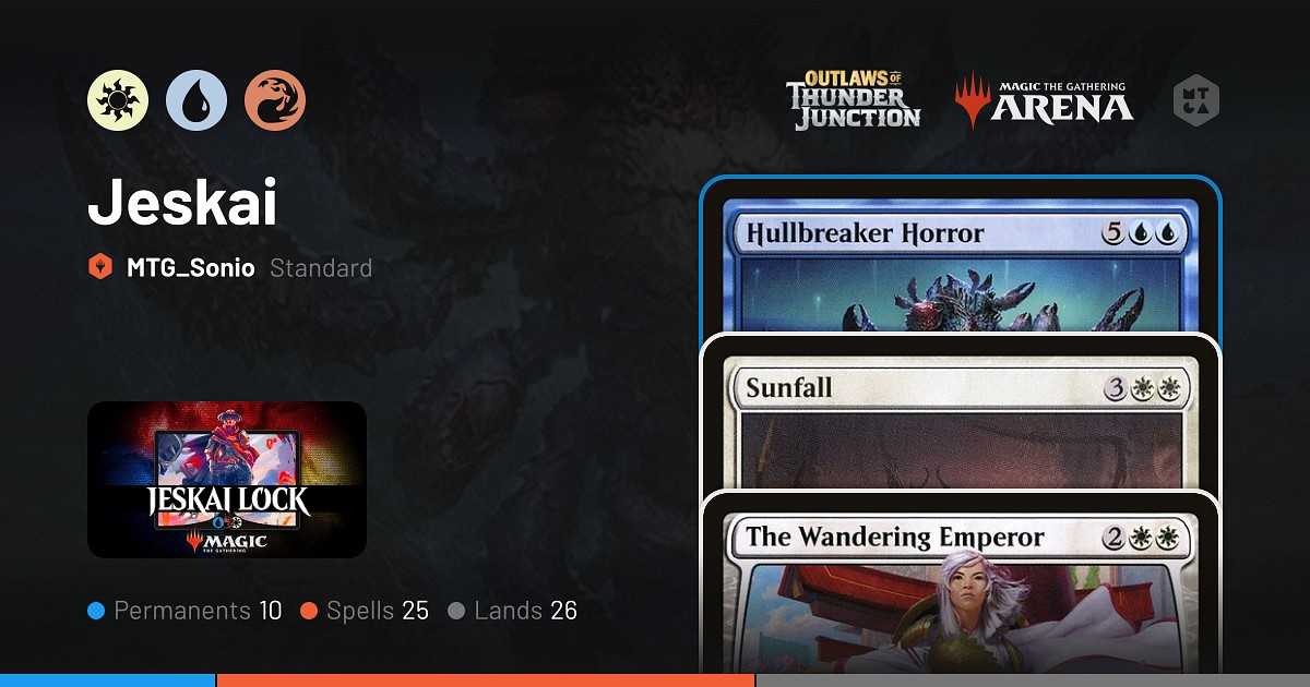 Standard Jeskai Deck by MTG_Sonio • MTG Arena Decks