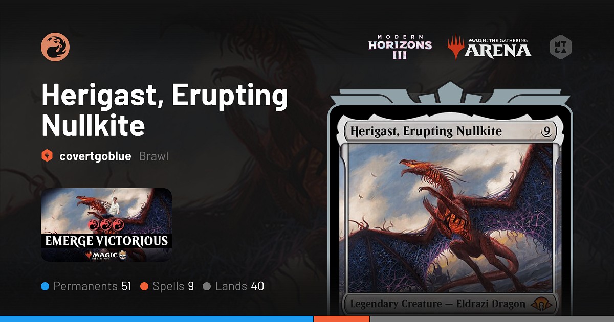 Brawl Herigast, Erupting Nullkite Deck by covertgoblue • MTG Arena Decks
