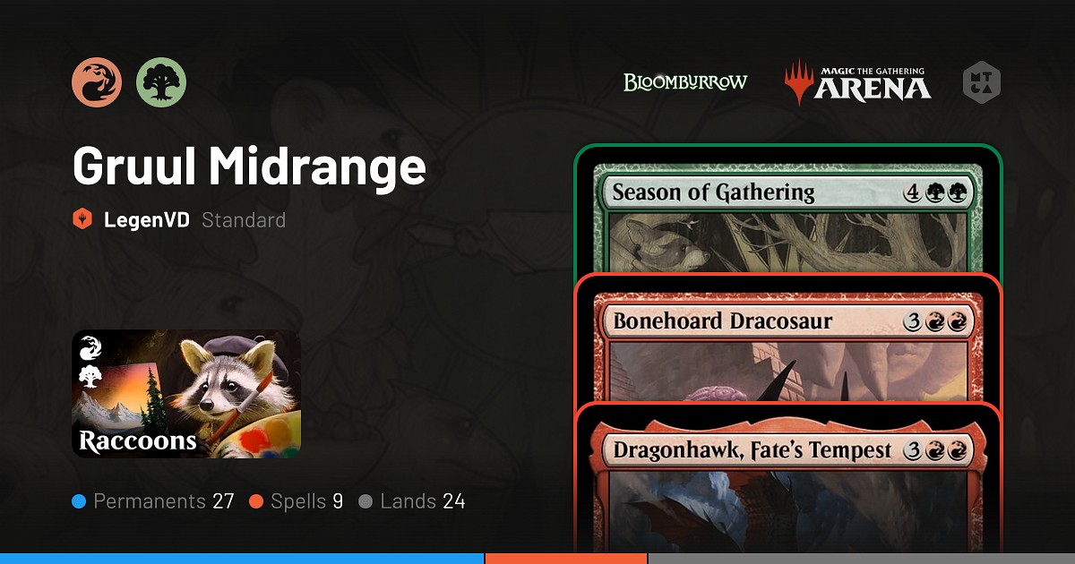 Standard Gruul Midrange Deck by LegenVD • MTG Arena Decks