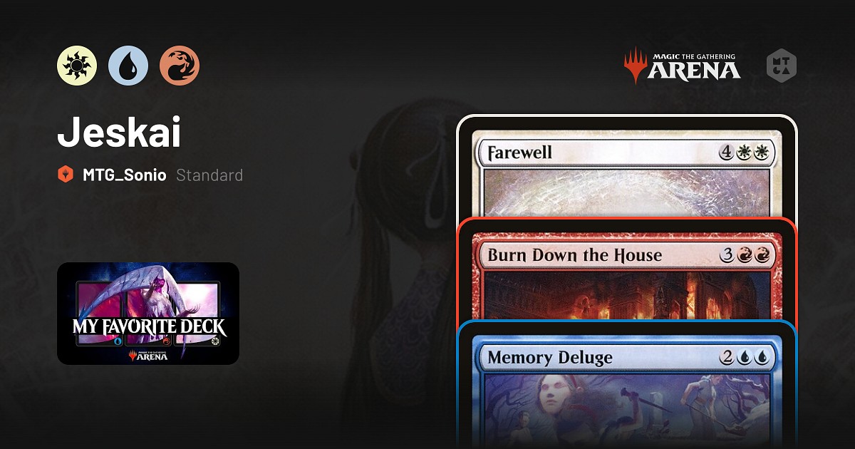 Standard Jeskai Deck by MTG_Sonio • MTG Arena Decks