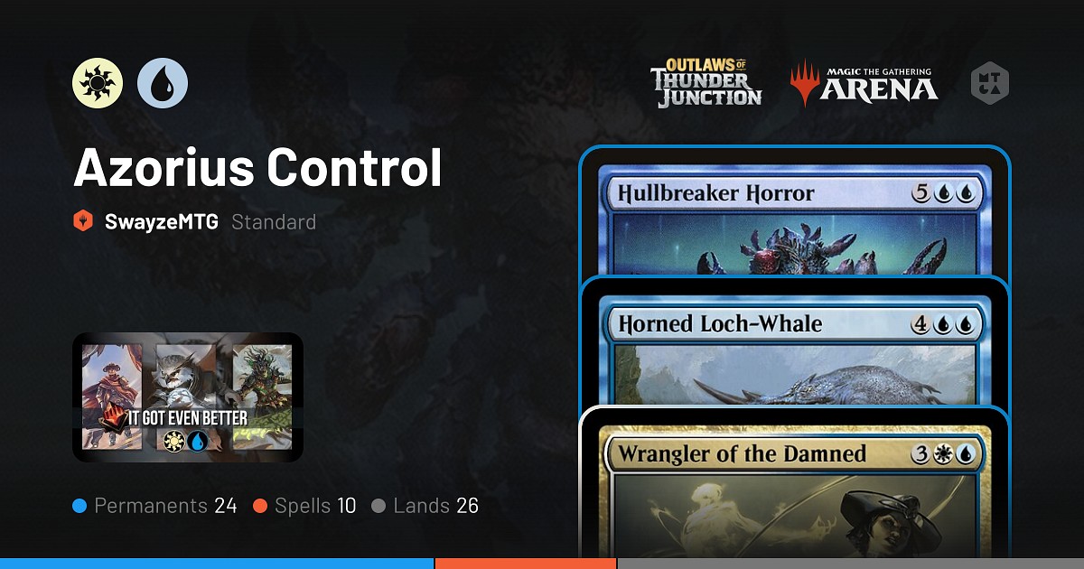 Standard Azorius Control Deck by SwayzeMTG • MTG Arena Decks