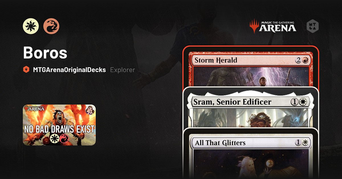 Explorer Boros Deck by MTGArenaOriginalDecks • MTG Arena Decks