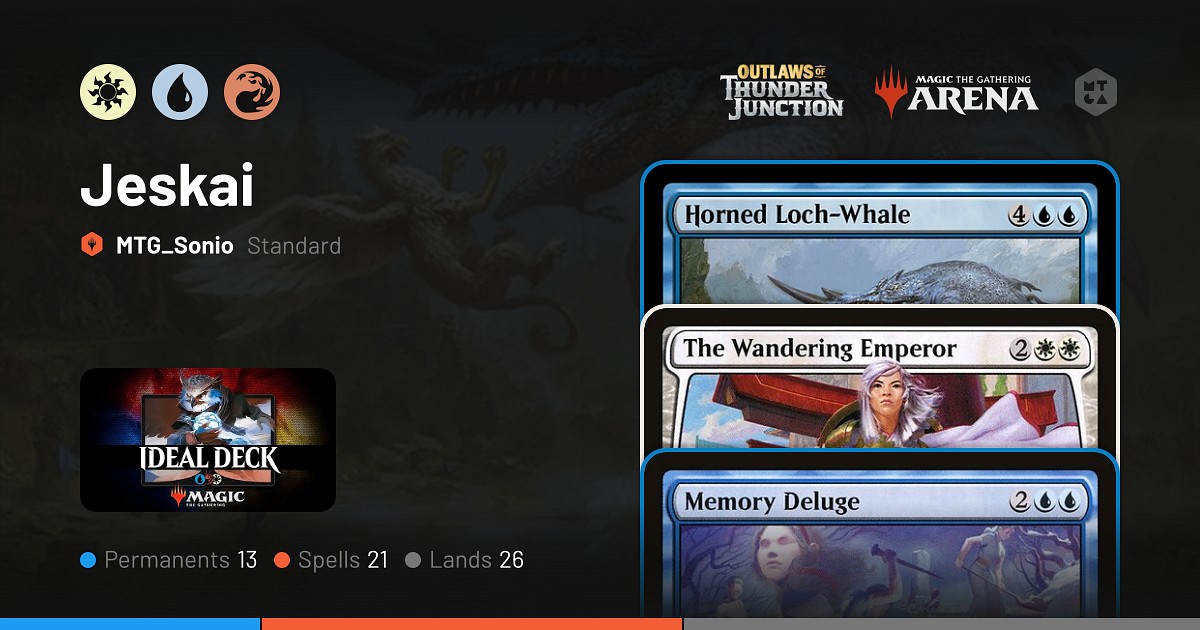 Standard Jeskai Deck by MTG_Sonio • MTG Arena Decks